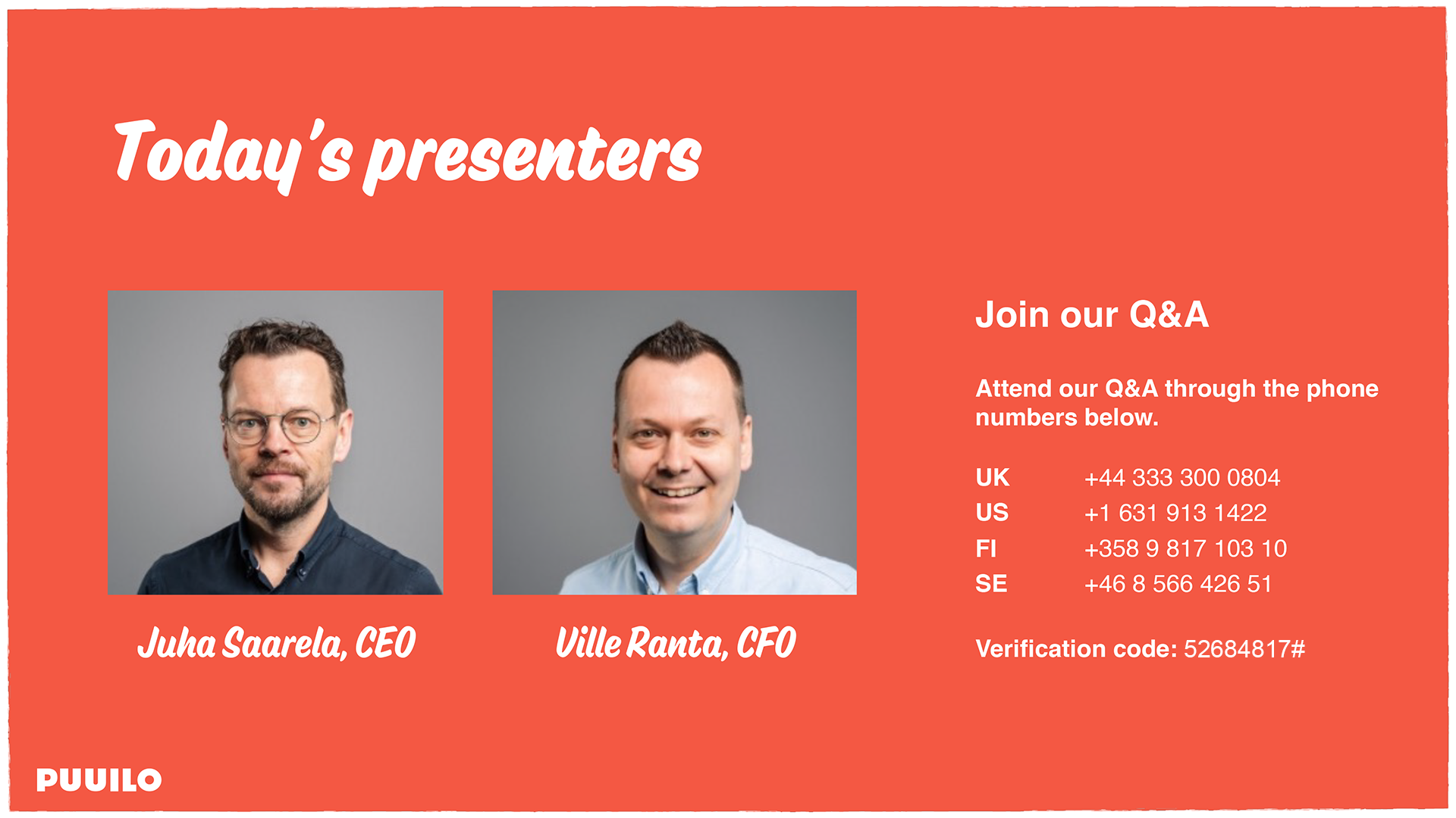 Half-year Financial Report Q2 / H1 (February-July 2022) Live on 15 ...